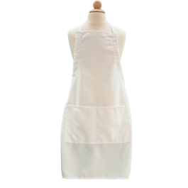 5509 Splatter Armor Apron - White